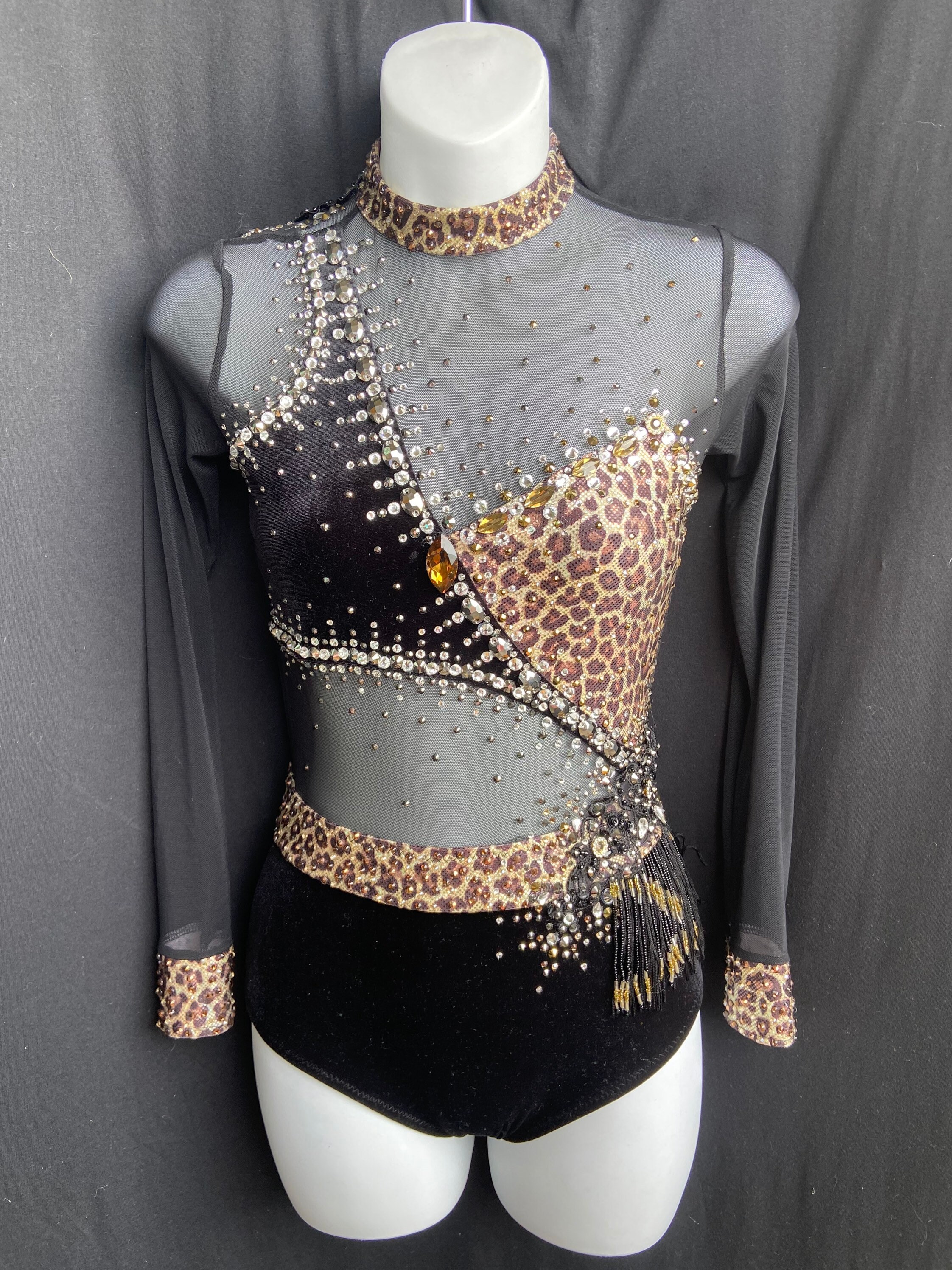 Fierce Jazz Costume. Jazz Solo Costume. Black Solo Costume. Black ...