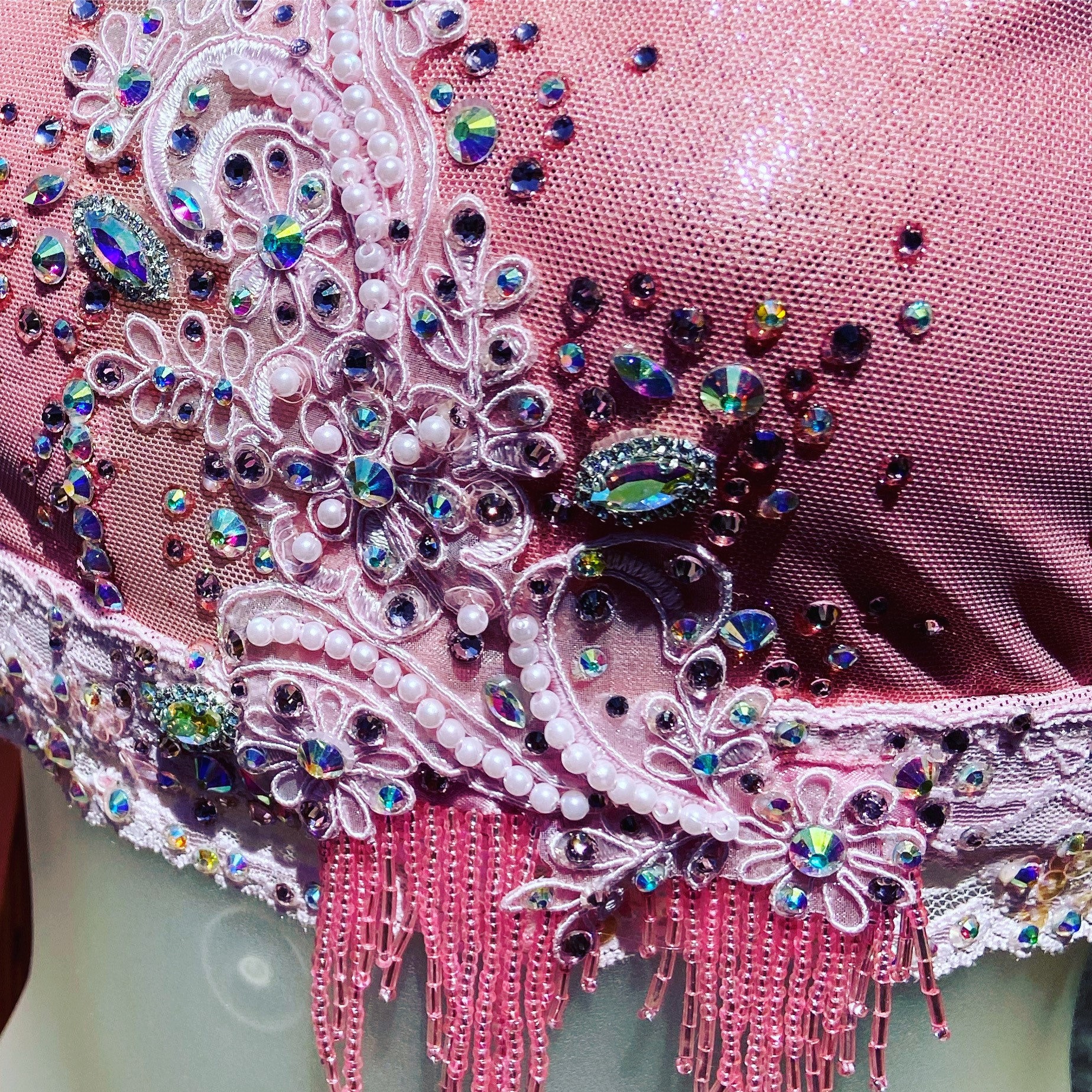 Jazz Costume Sassy Jazz Dance Costume. Custom Jazz Solo Costume. Pink ...