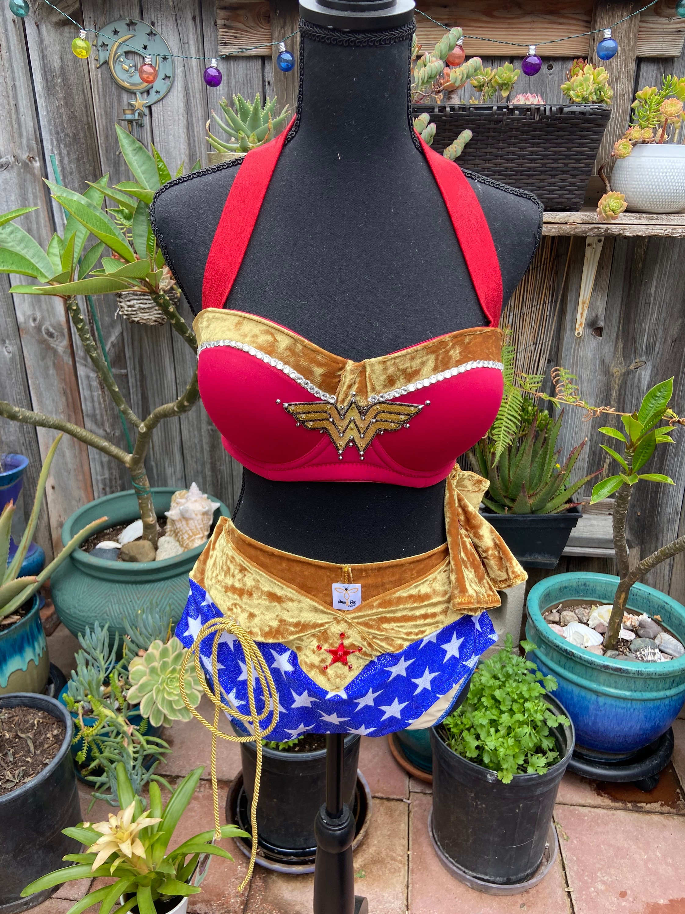 Wonder Woman Costume Kids Etsy