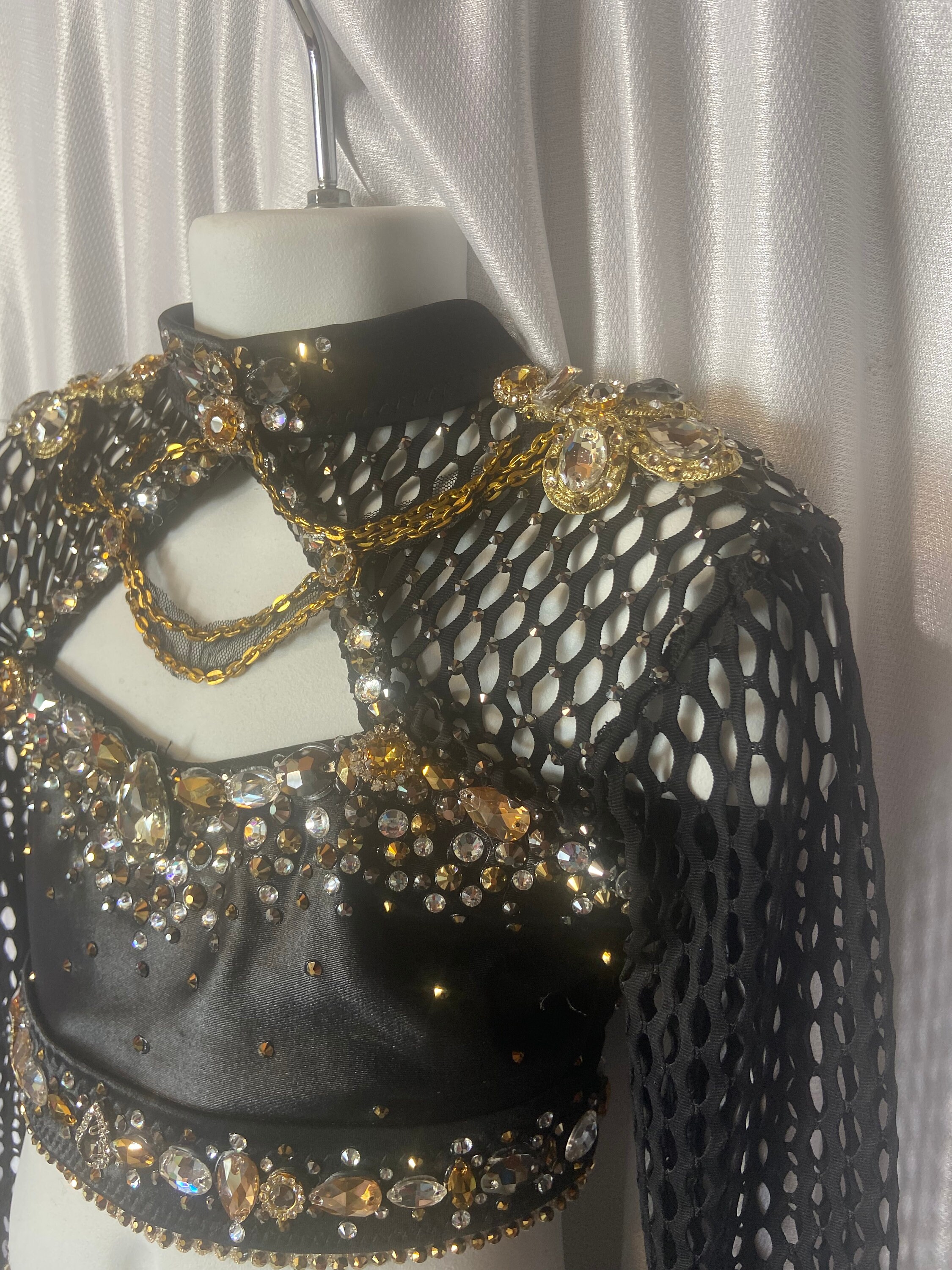 Fierce Jazz Costume. Black Jazz Costume. Two Piece Jazz Solo Costume ...