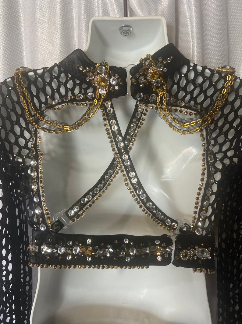 Fierce Jazz Costume. Black Jazz Costume. Two Piece Jazz Solo Costume ...