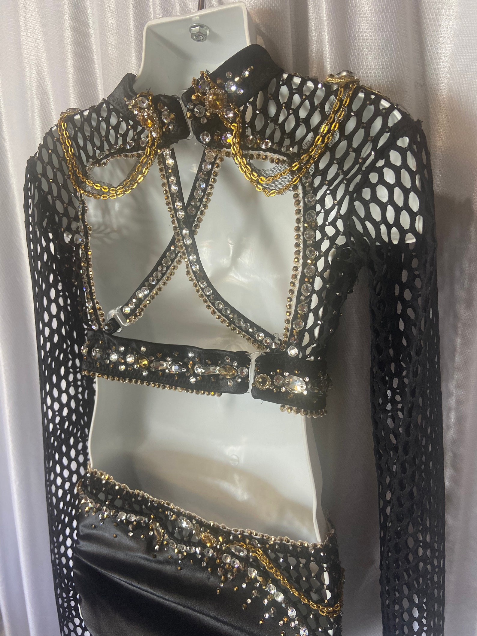 Fierce Jazz Costume. Black Jazz Costume. Two Piece Jazz Solo Costume ...