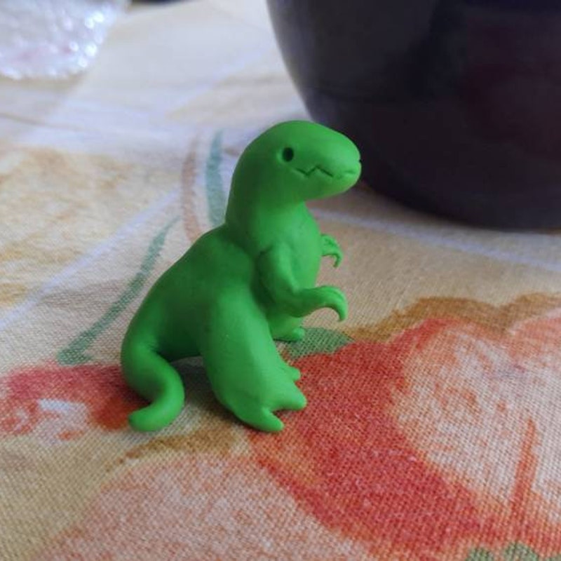 Fimo Dinosaur - Etsy UK