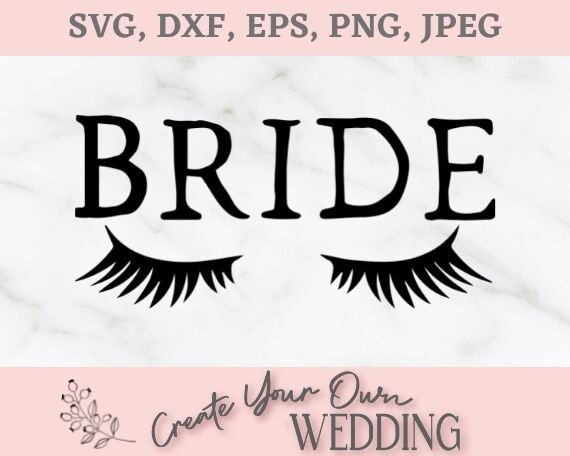 Bride SVG Bride Cut File Bride PNG Bride Digital File | Etsy
