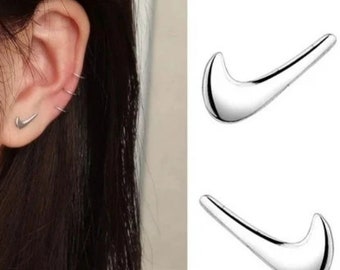 Nike Logo Earrings - Etsy UK