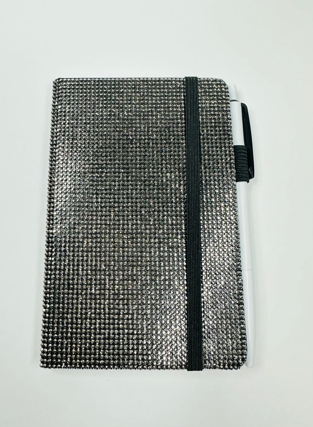 Bling Hematite Rhinestones Diary - Etsy