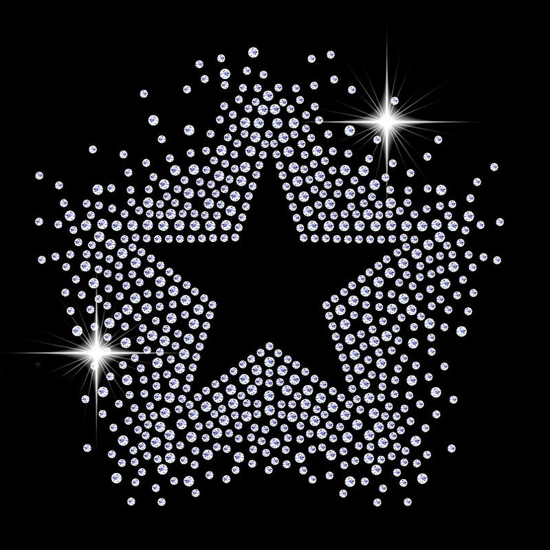 Rhinestone Transfer - Etsy