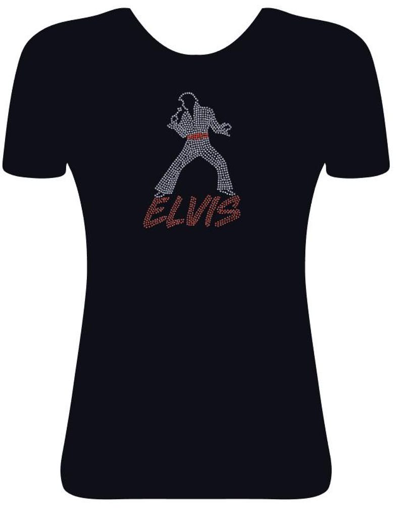 Elvis Rhinestone Iron-on Transfer: Red Belt Diamonte - Etsy UK