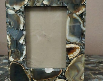 Agate Photo Frame - Etsy