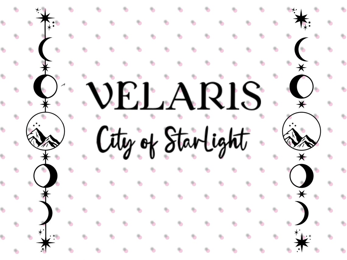 ACOTAR Fan Art Digital Download SVG PNG Esp and Dxf 15 - Etsy