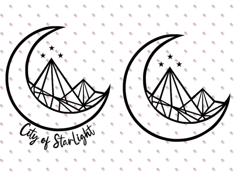ACOTAR Fan Art- Digital Download SVG PNG Esp and Dxf (15 Images) - Etsy
