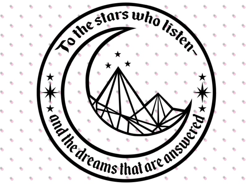 ACOTAR Fan Art Digital Download SVG PNG Esp and Dxf 15 - Etsy