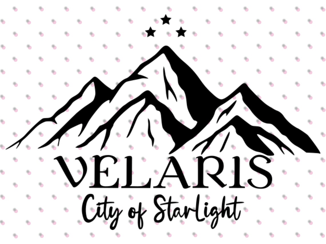 ACOTAR Fan Art Digital Download SVG PNG Esp and Dxf 15 - Etsy