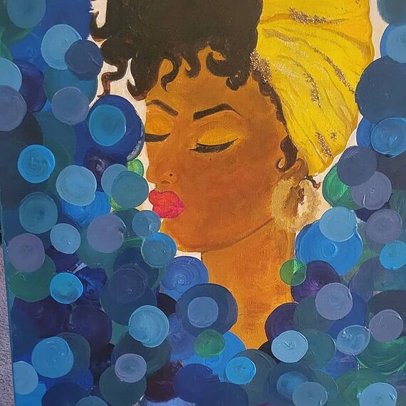 Black Queen Thinking | Etsy