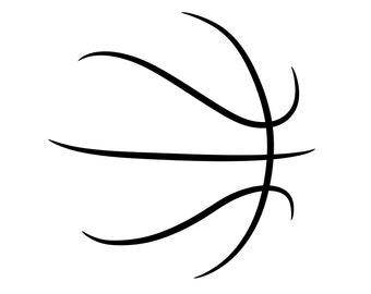 Basketball Lines Vector
