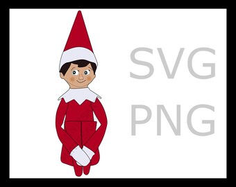 Elf on the Shelf Png | Etsy