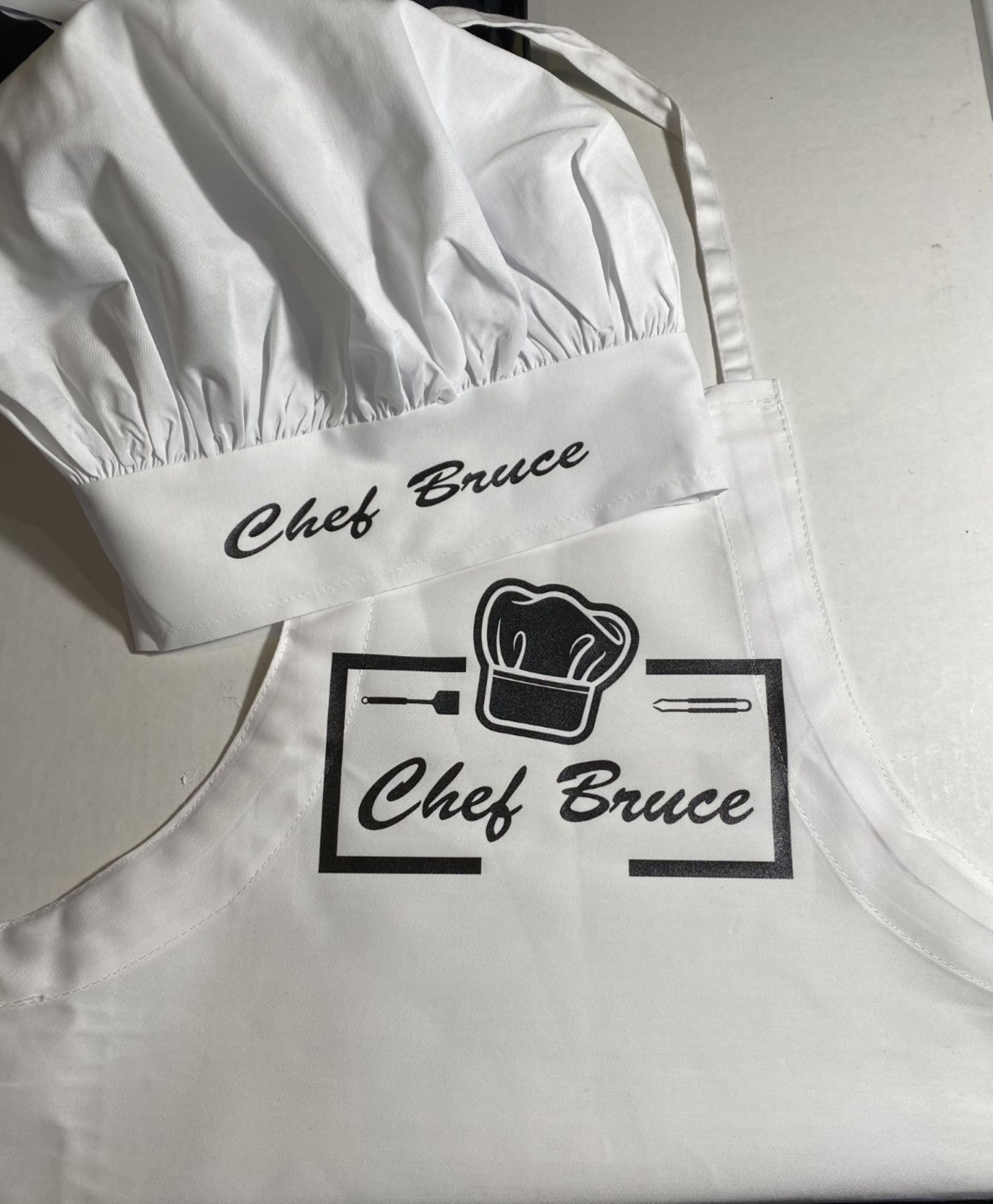 Personalized Chef Hat and Apron Set - Etsy