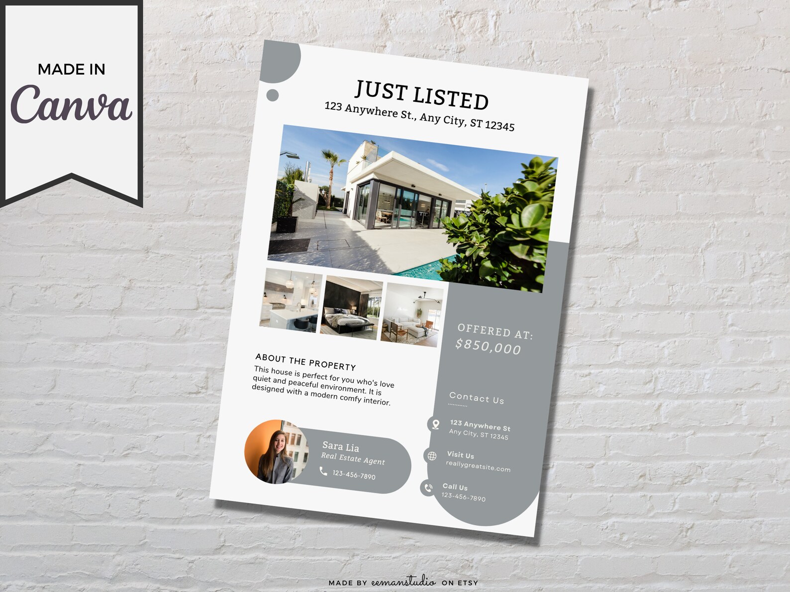 Real Estate Flyers | Professional Property Listings & Open House ...
