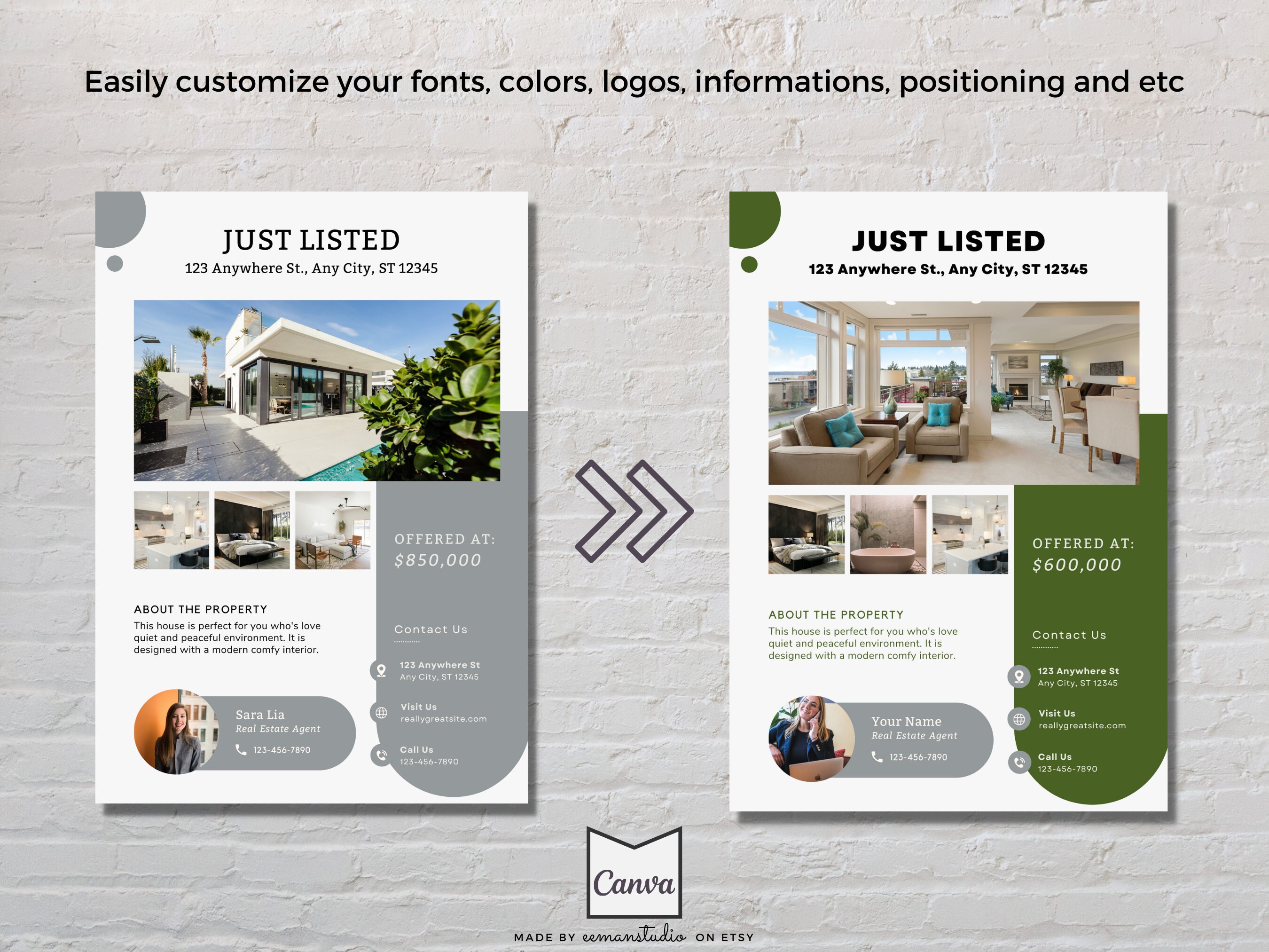 Real Estate Flyers | Professional Property Listings & Open House ...