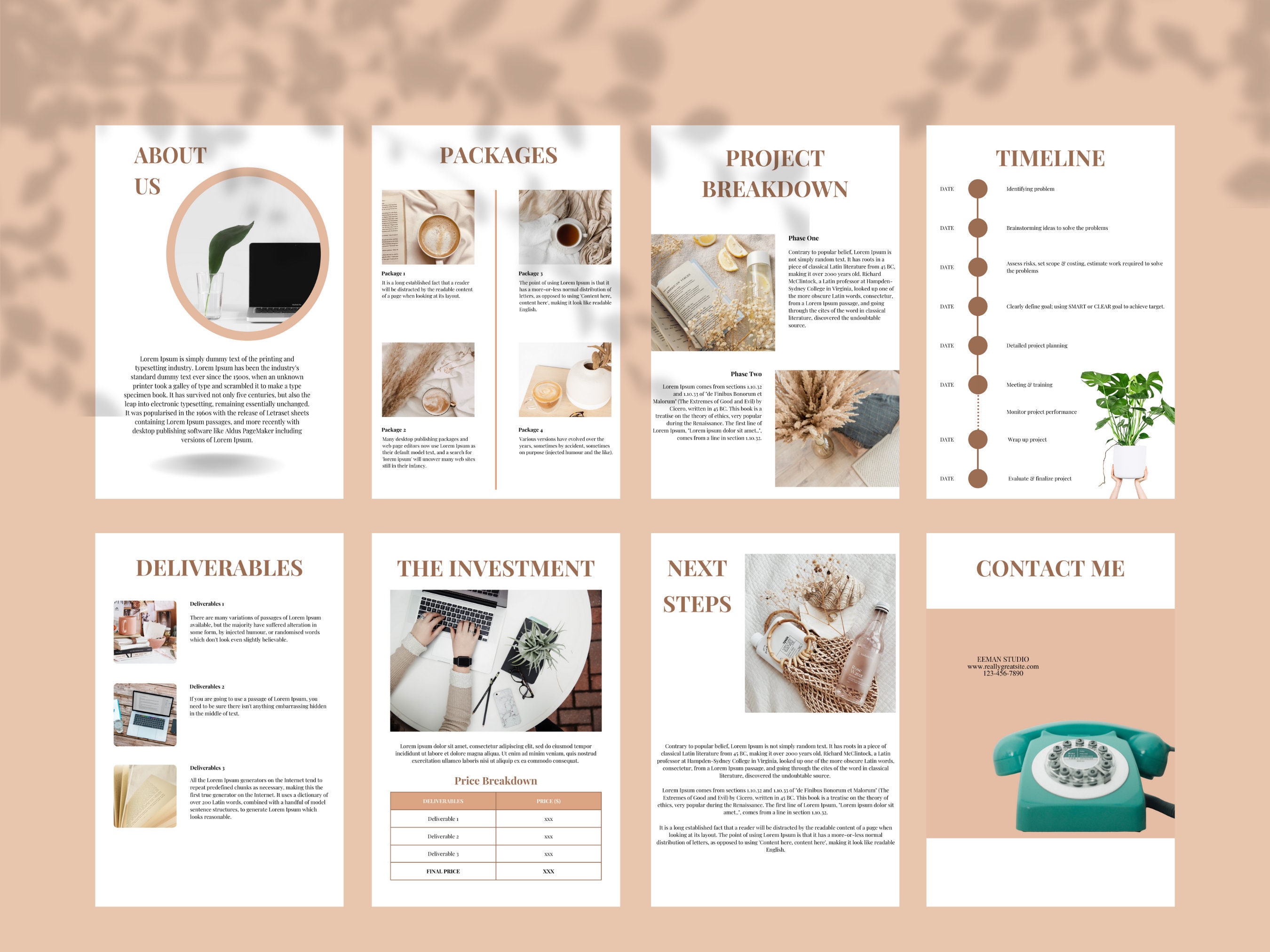 Editable Project Proposal Template | Customizable in Canva for ...