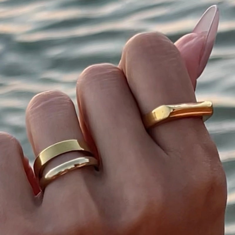 Geometric Ring - Etsy