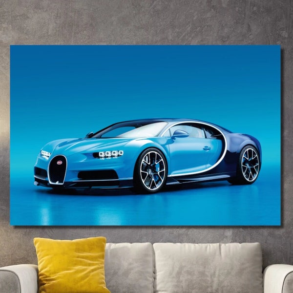 Bugatti Chiron Picture Decor - Etsy
