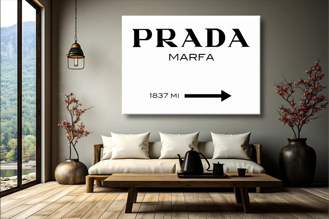 Prada Marfa Gossip Girl Canvas Wall Decor-gossip Girl Tv Series Art ...