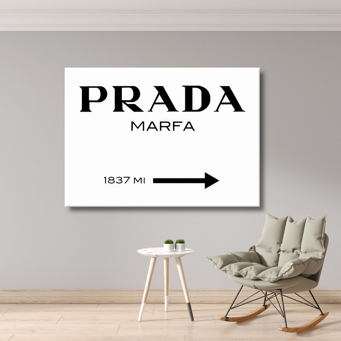 Prada Marfa Gossip Girl Canvas Wall Decor-gossip Girl Tv Series Art ...