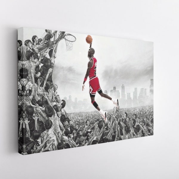 Michael Jordan Jumpman Wall Art - Etsy