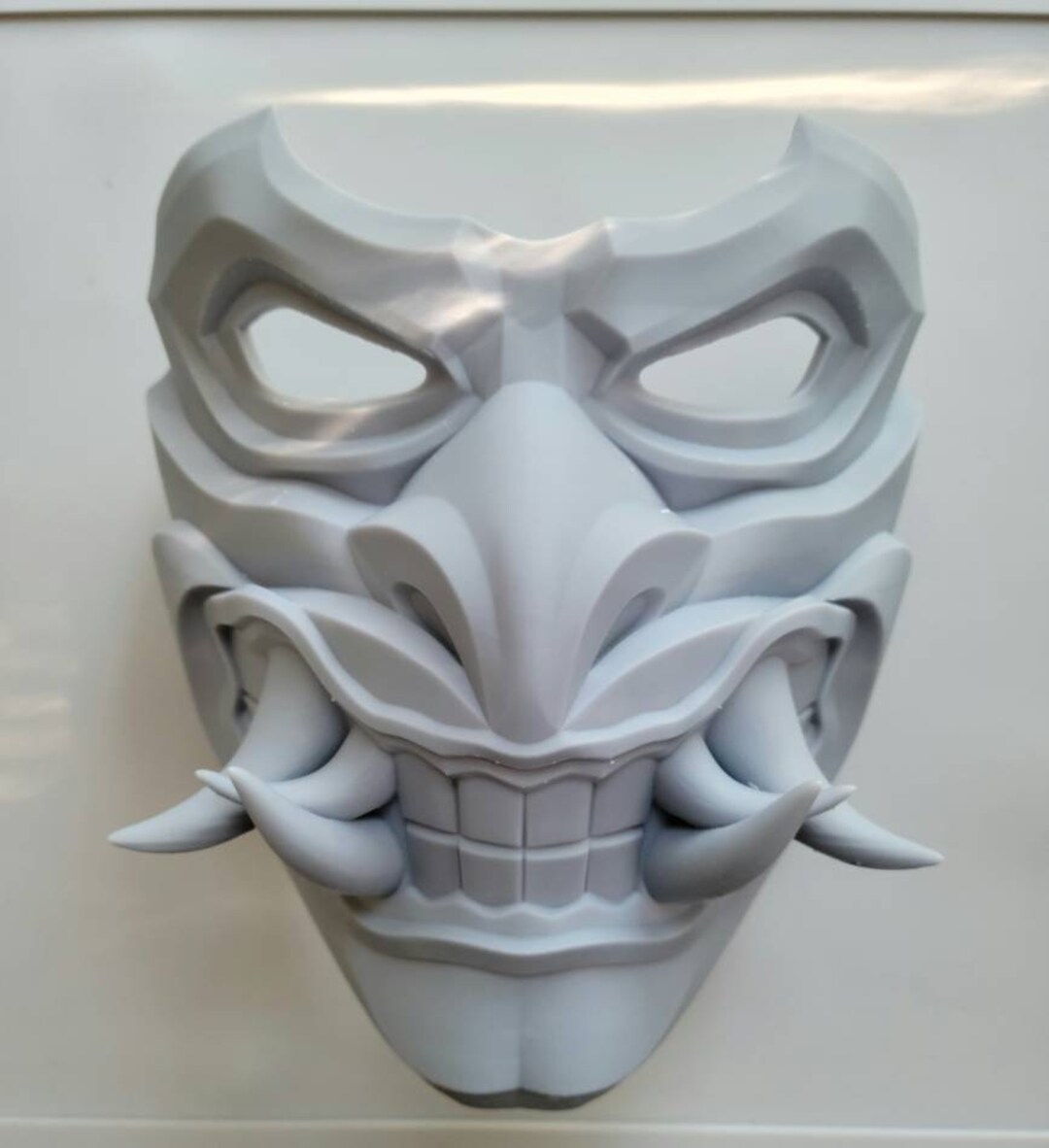 Oni Mask | Resin 3D Print - Etsy