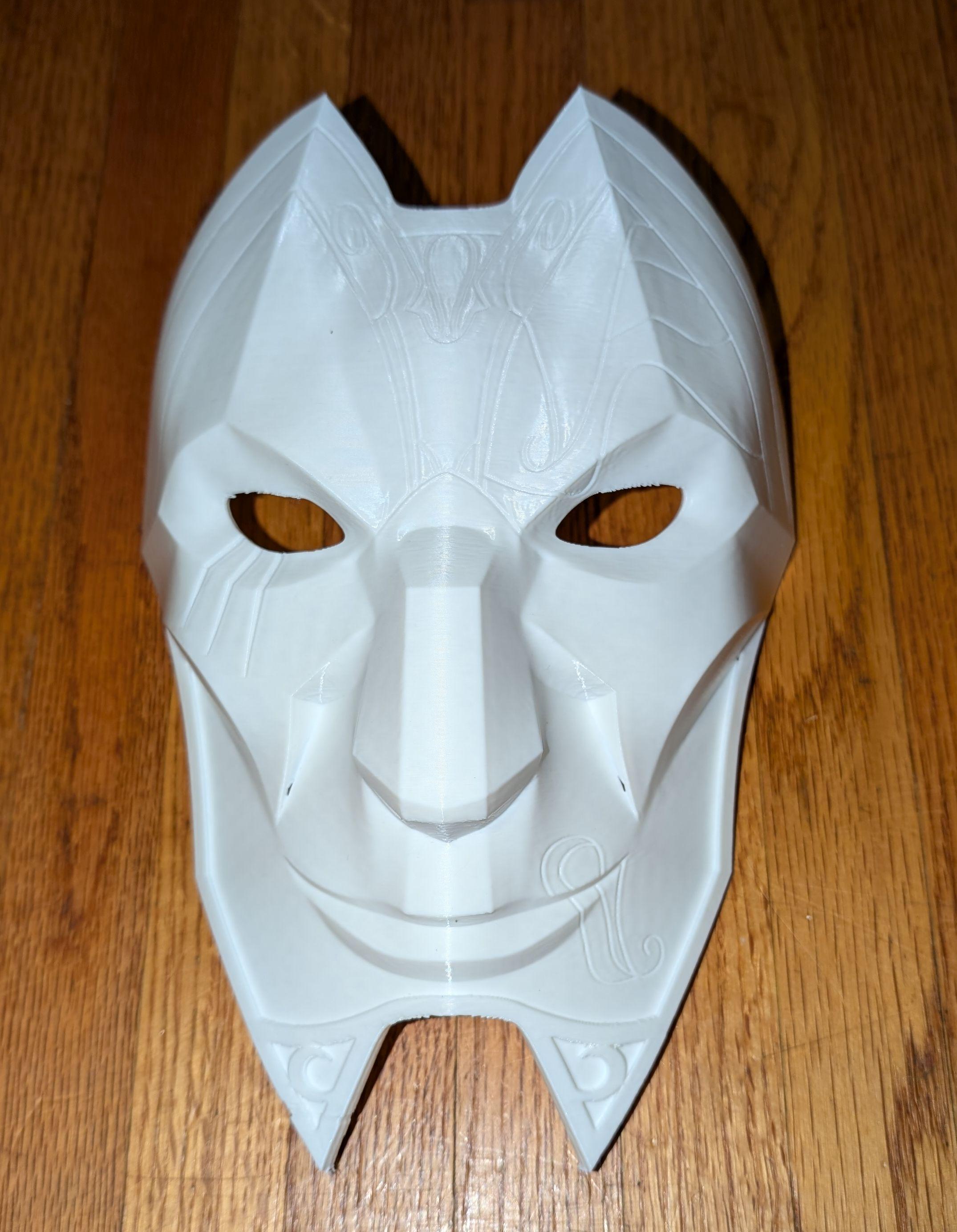 Jhin Mask | PLA 3D Print - Etsy