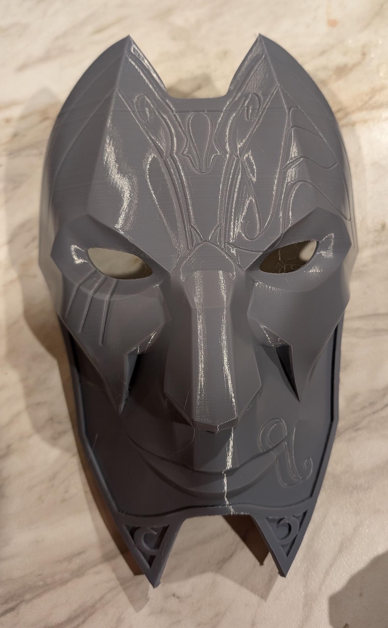 Jhin Mask | PLA 3D Print - Etsy