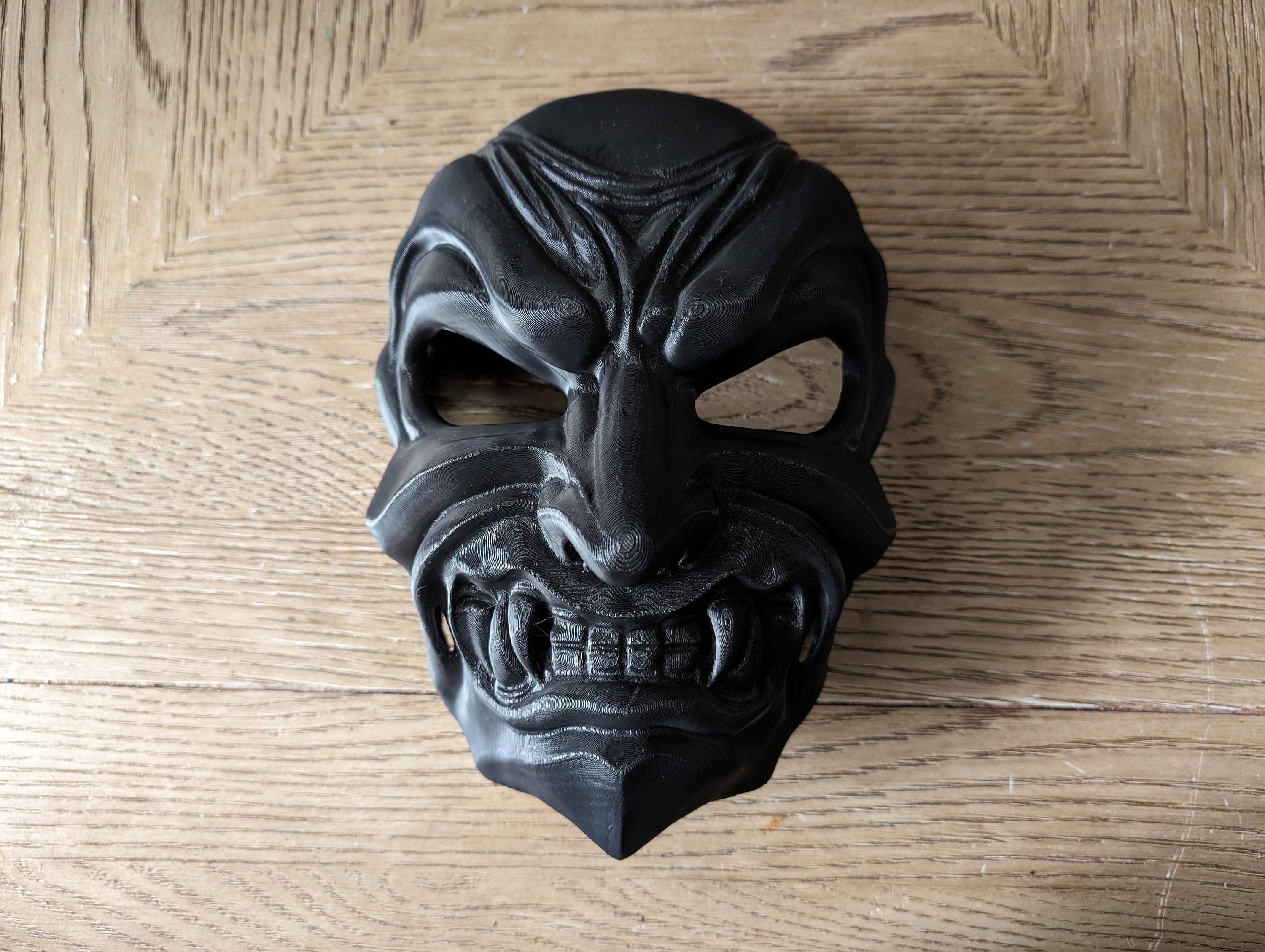 Teen Wolf Oni Mask | PLA 3D Print - Etsy