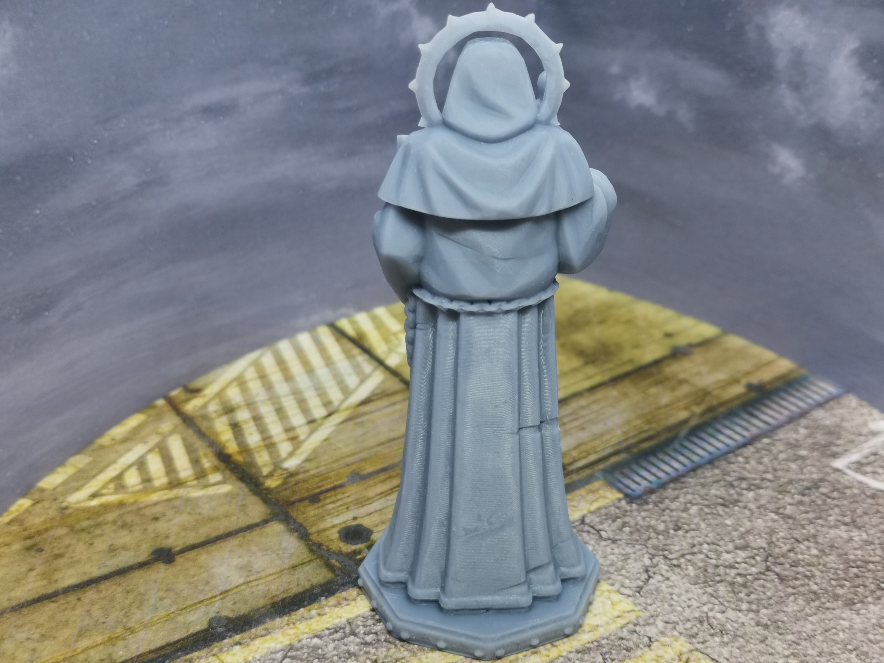 Grimdark Gothic Statue 28mm Wargaming Scenery Terrain Warhammer 40K ...