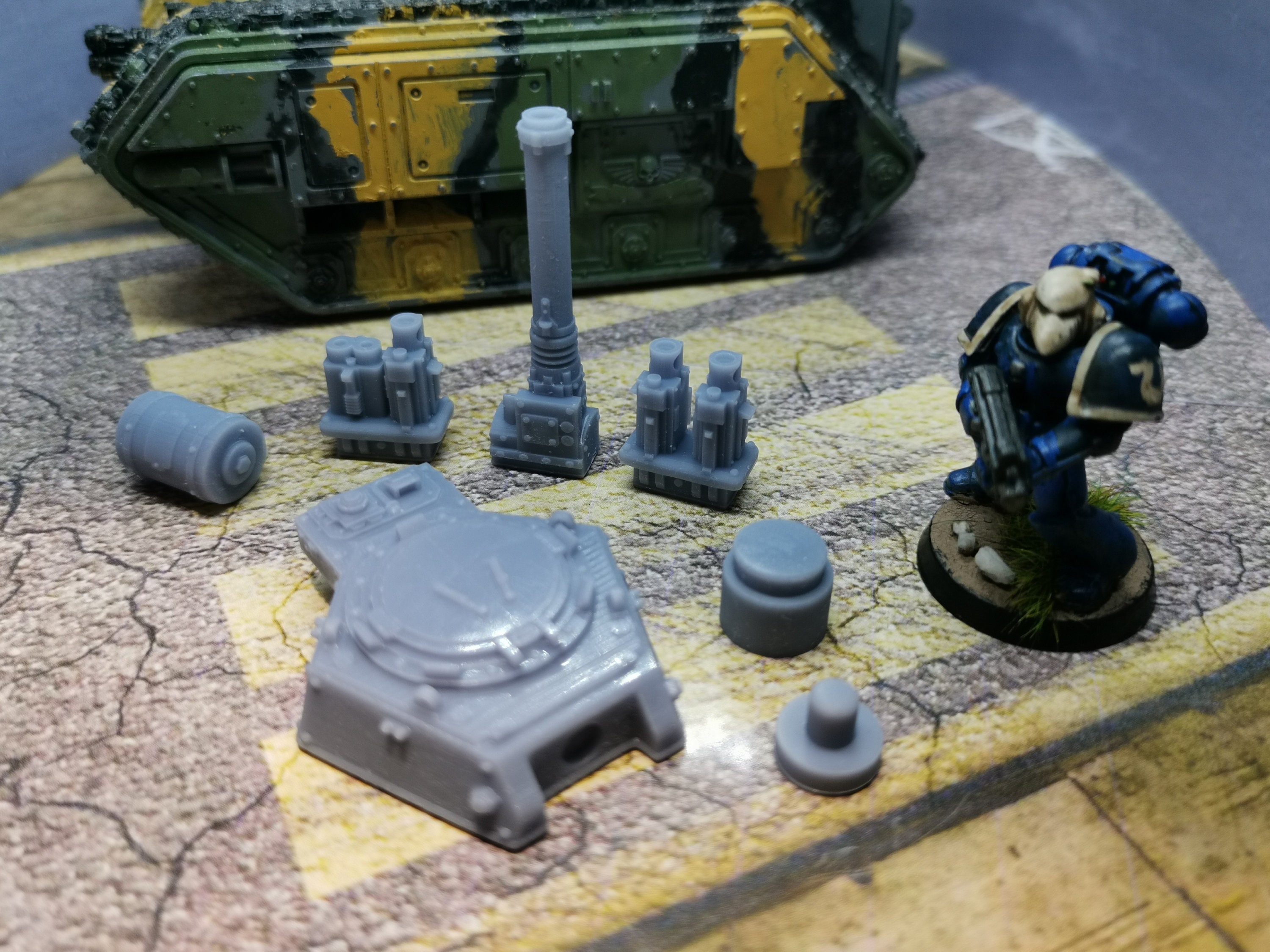 Chimera Turret & Weapons Bolters / Auto Cannon 28mm War Games - Etsy