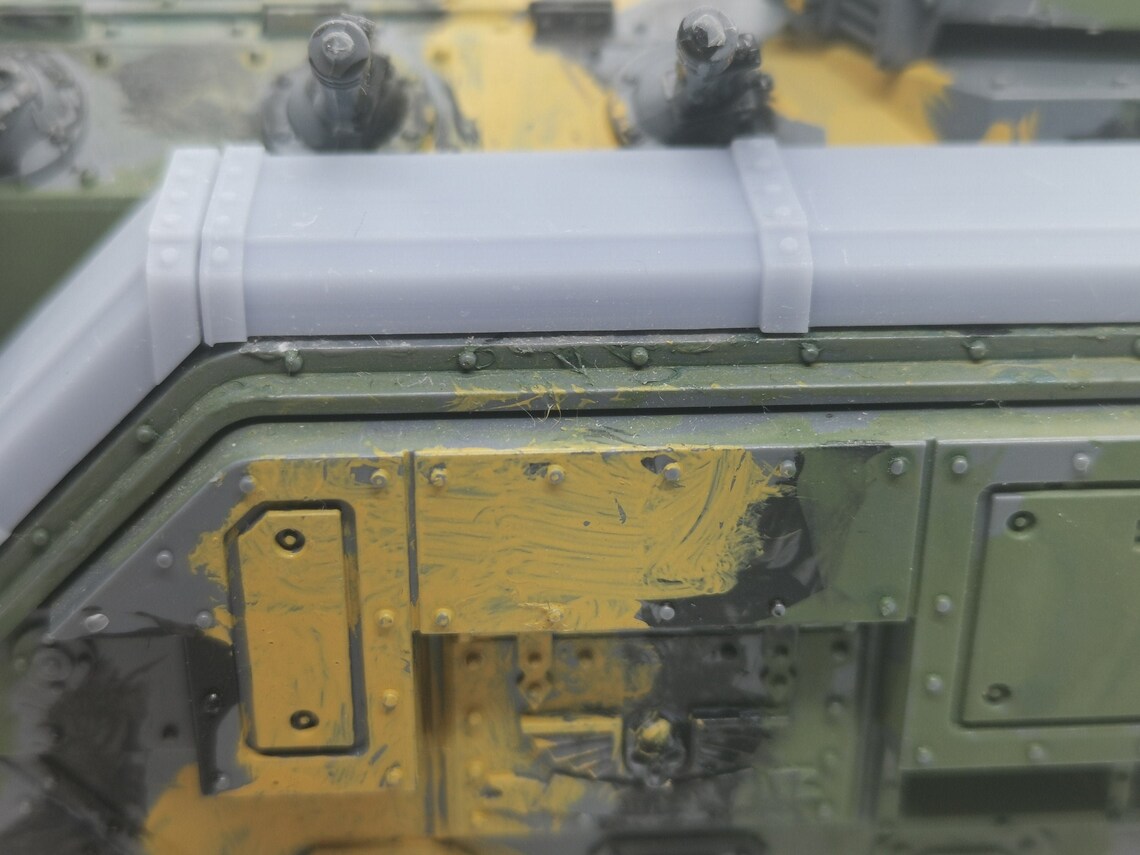 Resin 28mm Track Guards Set Compatible WH Leman Russ Tank - Etsy UK