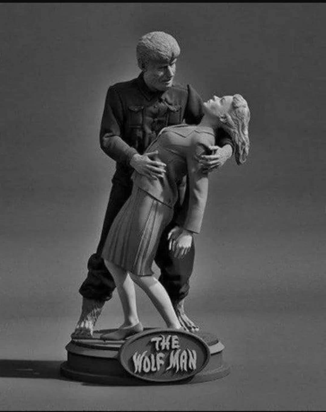 Wolfman Classic Monsters 3d Print, Unpainted and Unassembled - Etsy