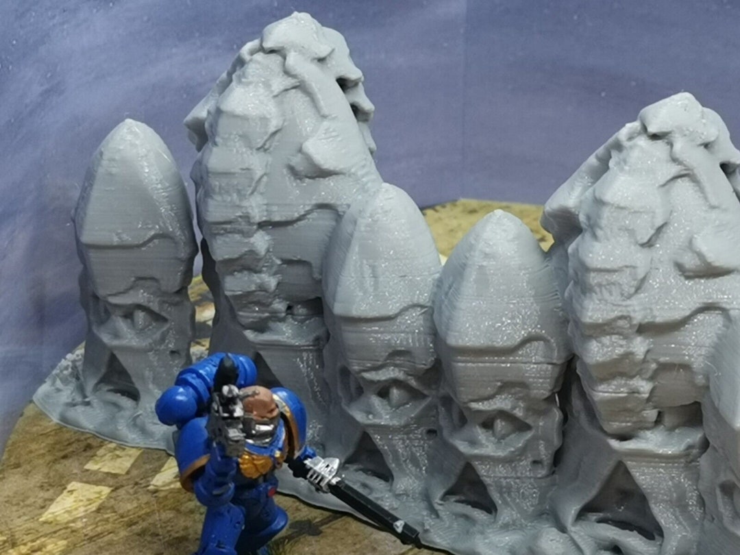 Tyranid Wall Terrain Scenery 28mm 40k Tabletop Gaming Etc PLA 3D Printed - Etsy