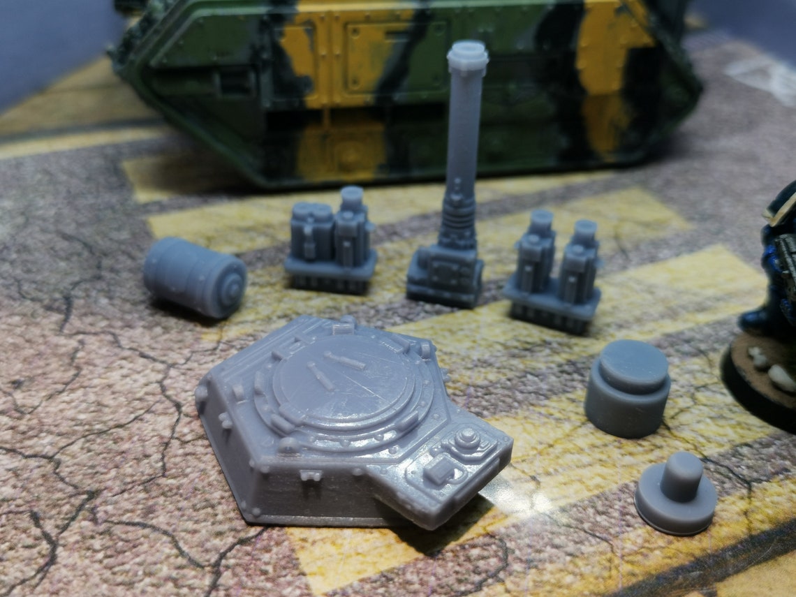 Chimera Turret & Weapons Bolters / Auto Cannon 28mm War Games - Etsy