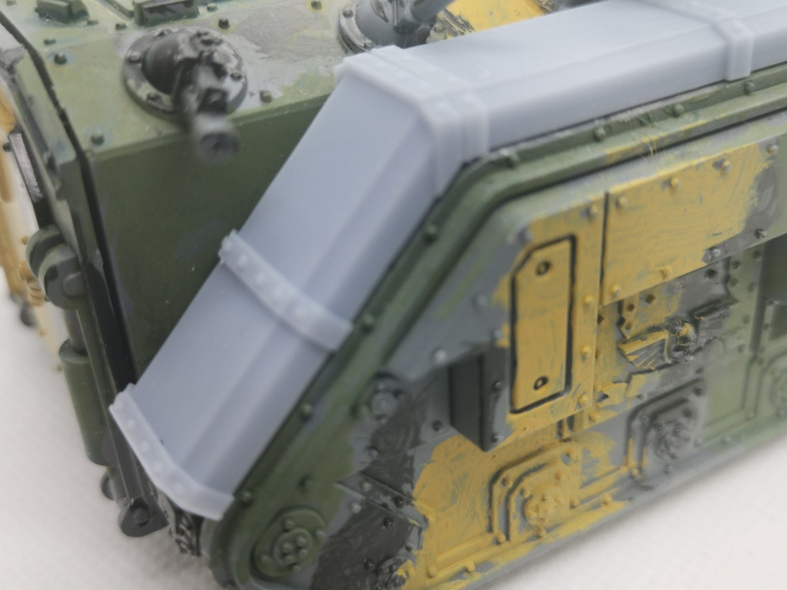 Resin 28mm Track Guards Set Compatible WH Leman Russ Tank - Etsy UK