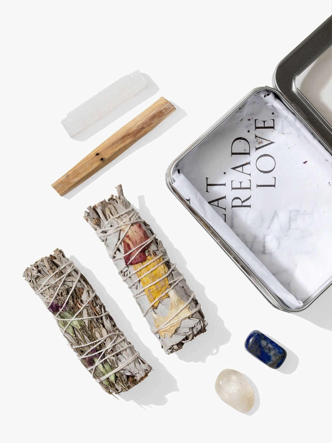 Abundance Full Moon Smudge Sage Kit for Manifesting Money Luck New Moon ...