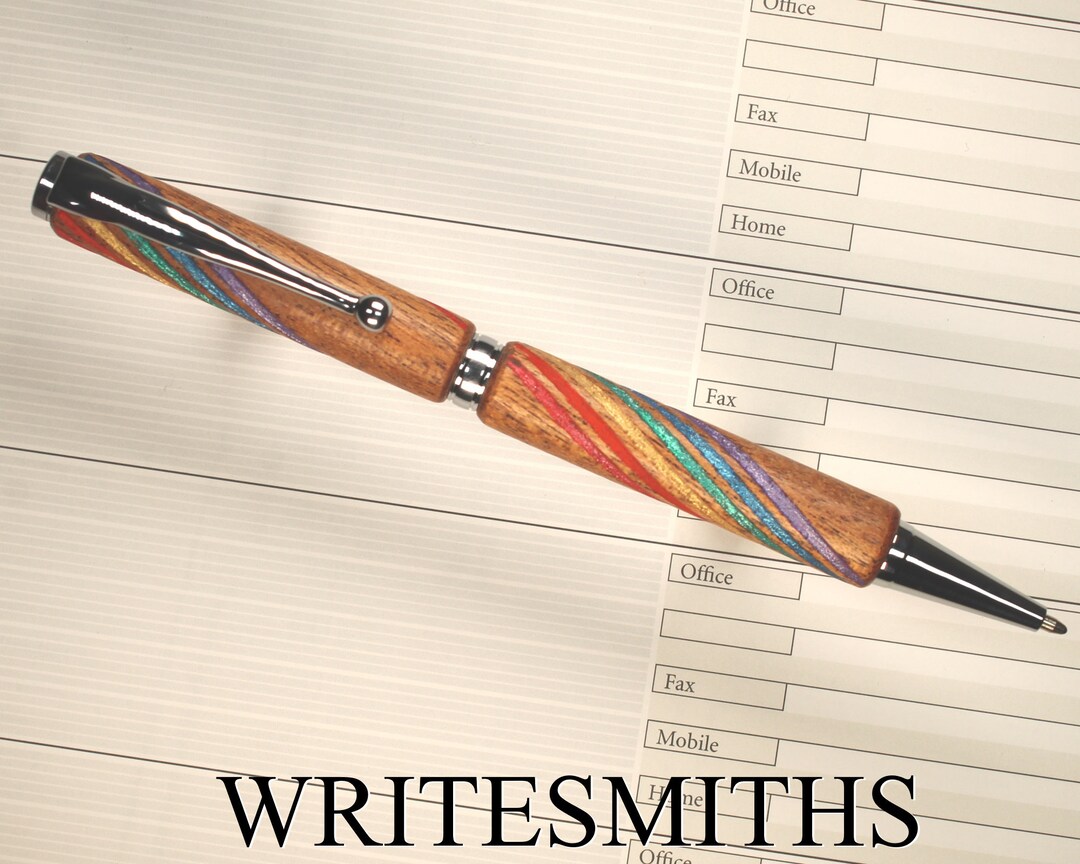 Rainbow Pen, Pride Pen, Luxury Pen, Refillable Pen, Custom Pen ...