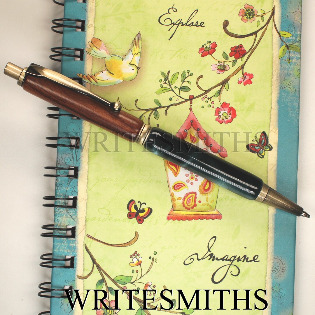 Wood Mechanical Pencil, Rosewood Mechanical Pencil, Handmade Mechanical ...