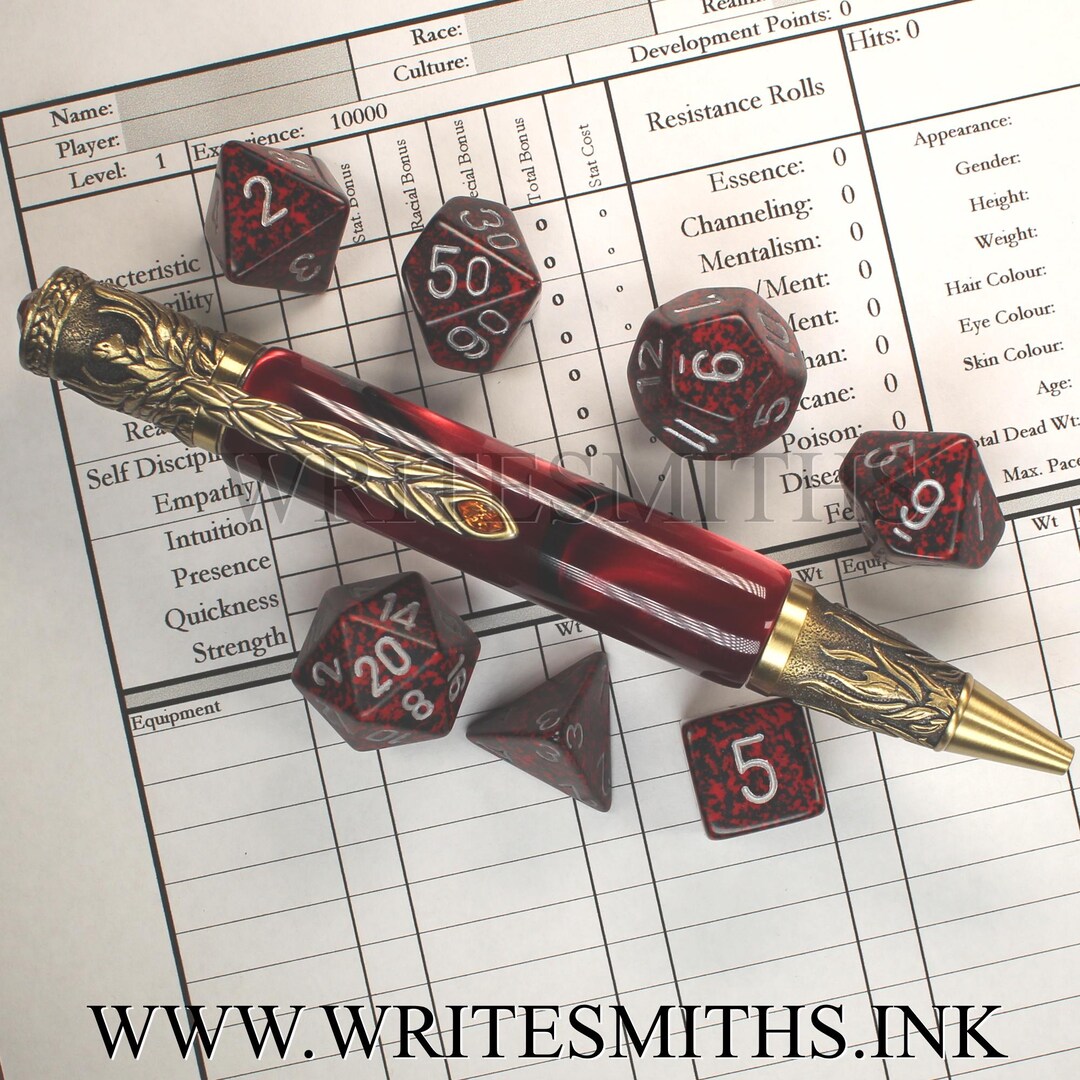 Phoenix Pen, Handmade Pen, Luxury Pen, Custom Pen, Gaming Pen ...