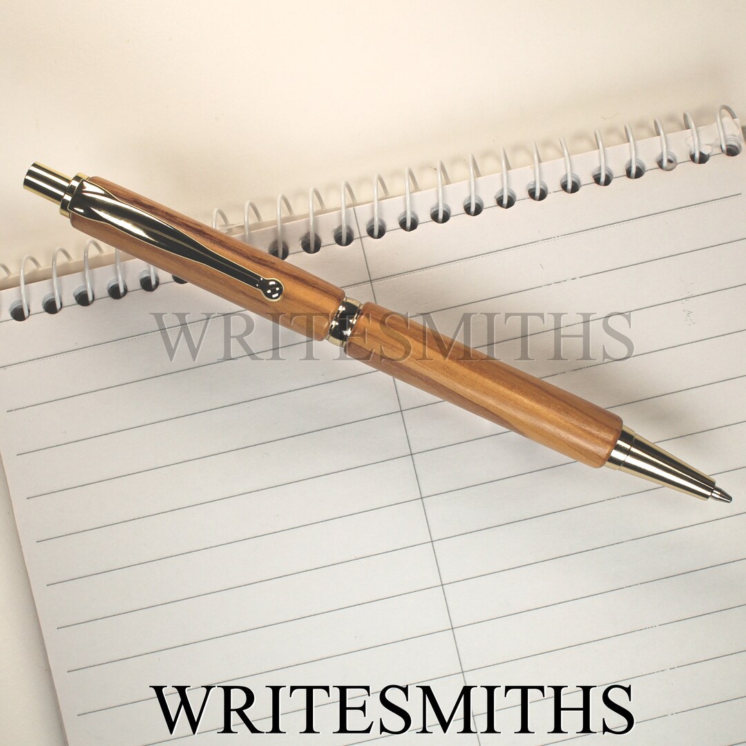 Olive Wood Mechanical Pencil, Wood Mechanical Pencil, Handmade ...