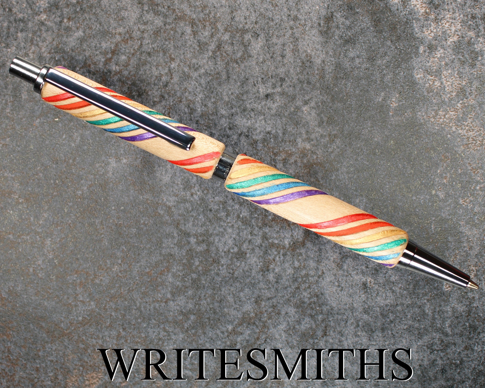 Rainbow Mechanical Pencil, Handmade Mechanical Pencil, Mechanical ...