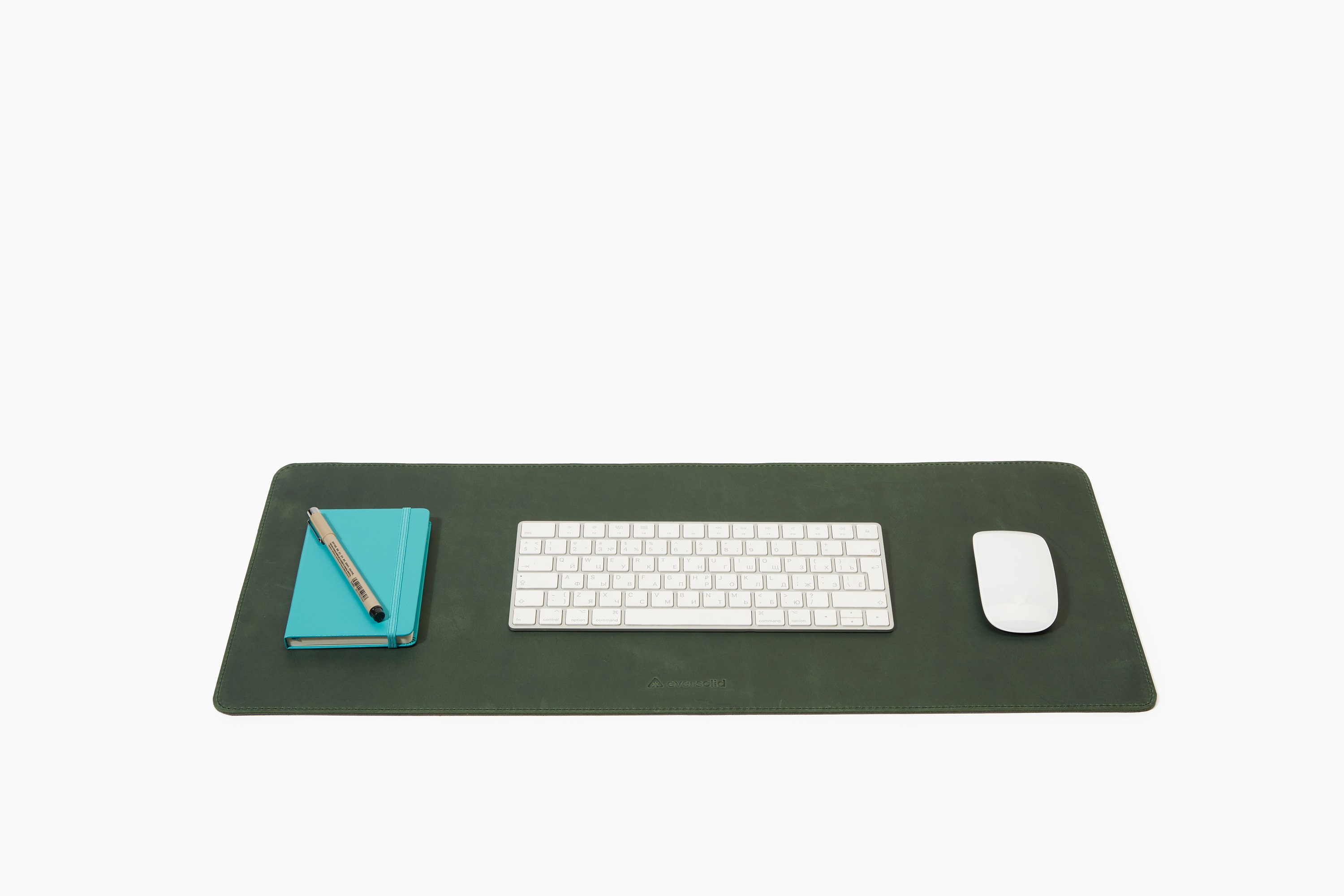 Leather Desk Mat, Extra Large Desk Pad, Work From Home, Black Desk Mat ...