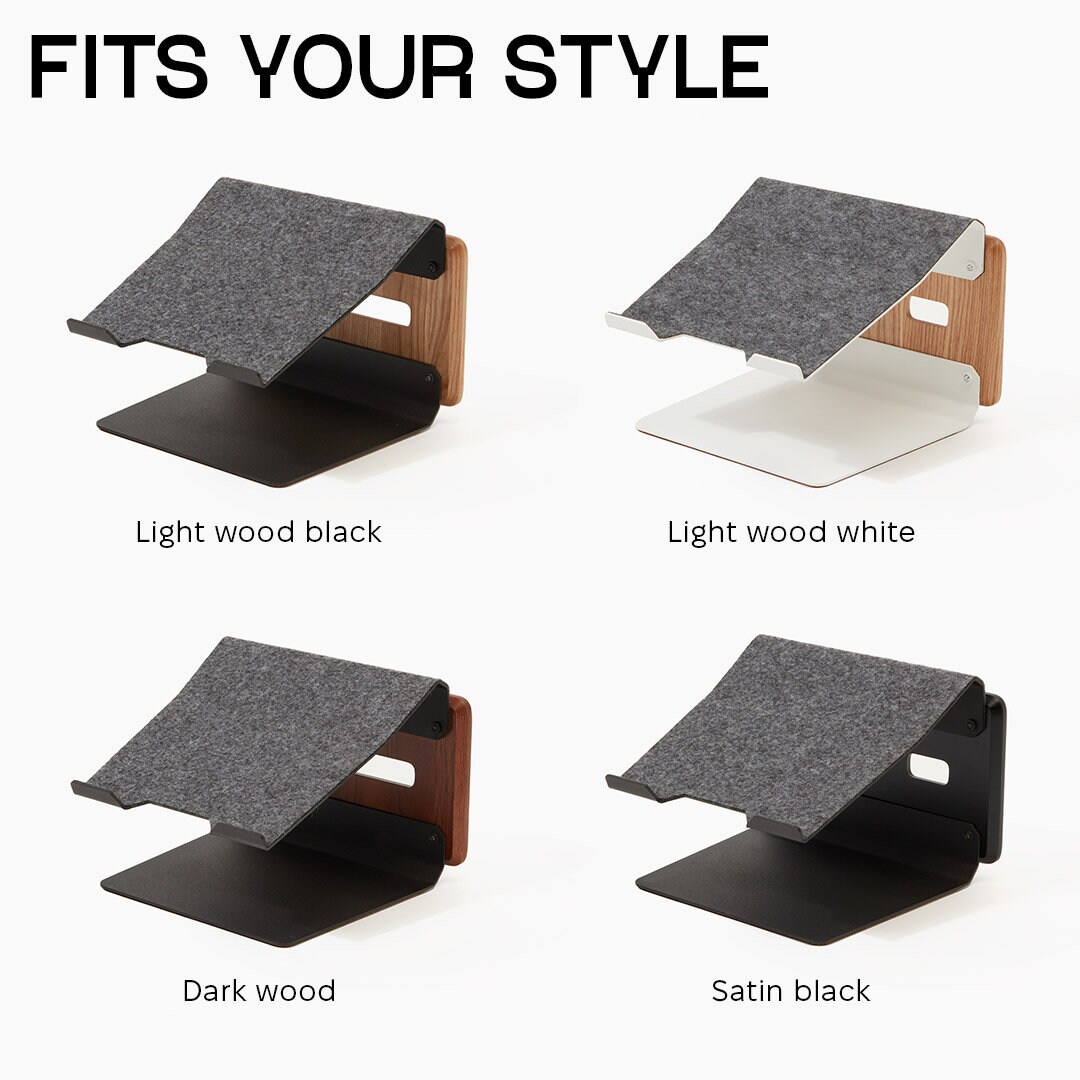 Wood Laptop Stand for MacBook Dell Lenovo HP Acer Asus - Etsy