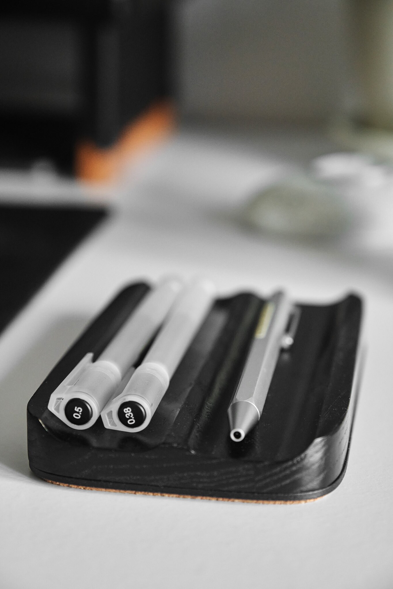 Desk Organizer: Wooden Pen Holder for Desk, Office Supplies, Pen Rack ...