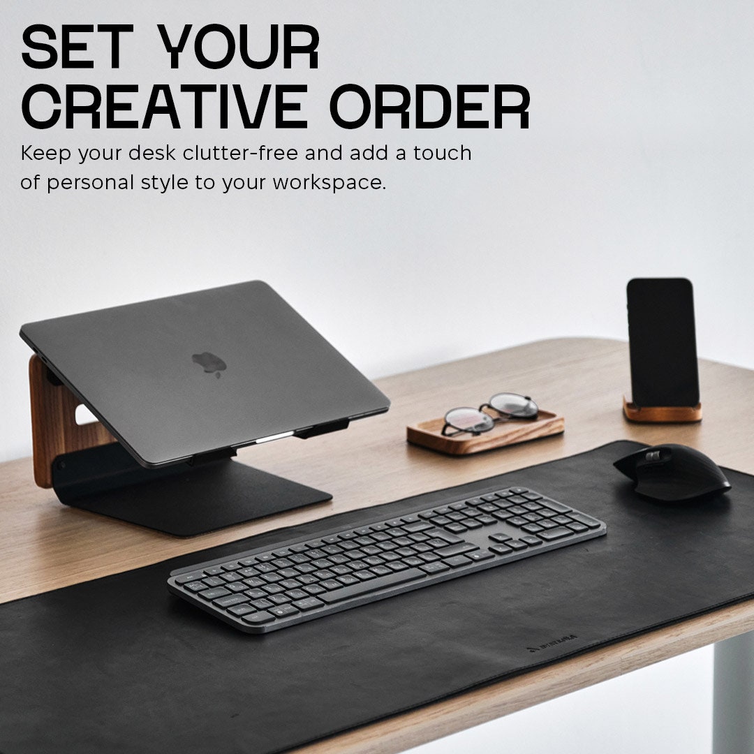 Wood Laptop Stand for Macbook, Dell, Lenovo, HP, Acer, Asus, Laptop ...